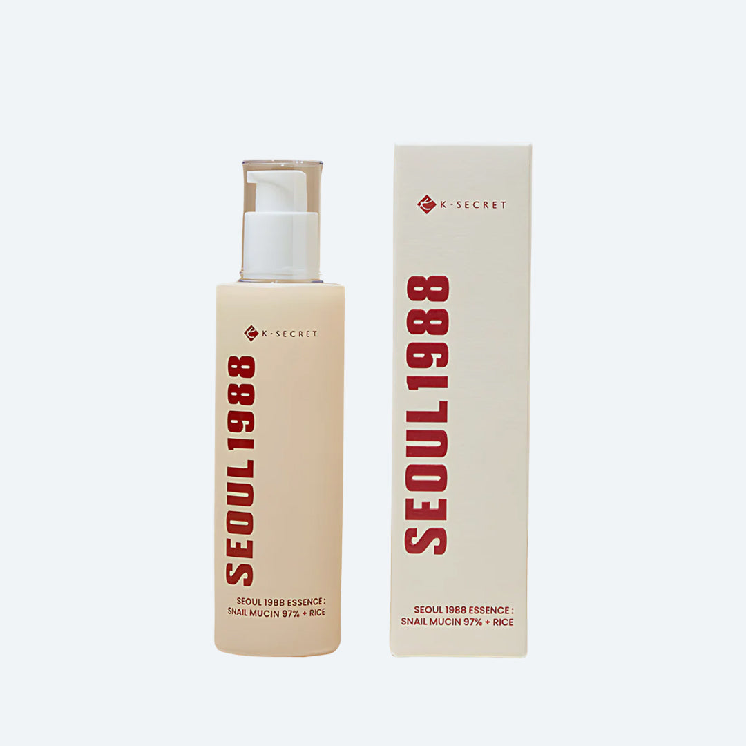 KSECRET SEOUL 1988 Essence Snail Mucin 97% + Rice – thekshop.ca